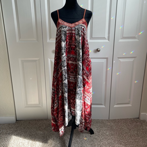 Alya | Dresses | Small Alya Paisley Maxi Summer Dress | Poshmark